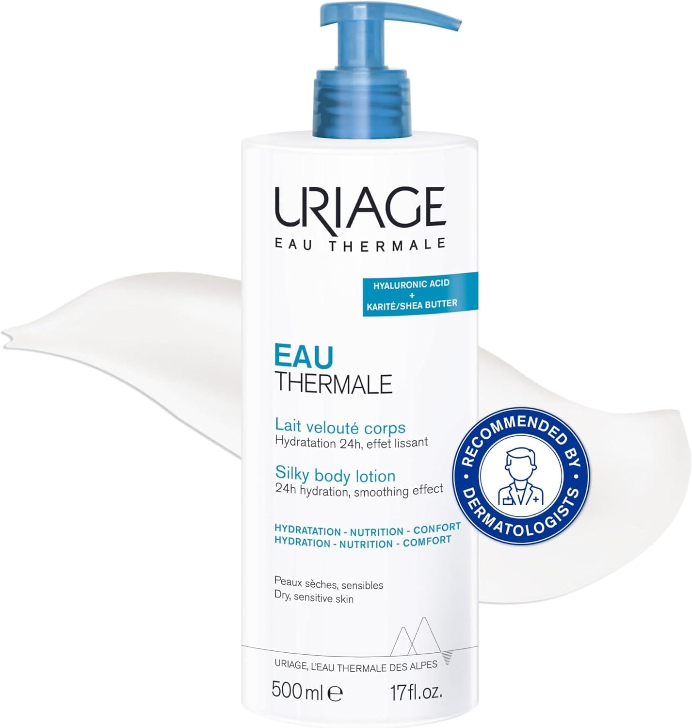 URIAGE EAU THERMALE SILKY BODY LOTION 24HR HYDRATION 500ml – Ultra Panama