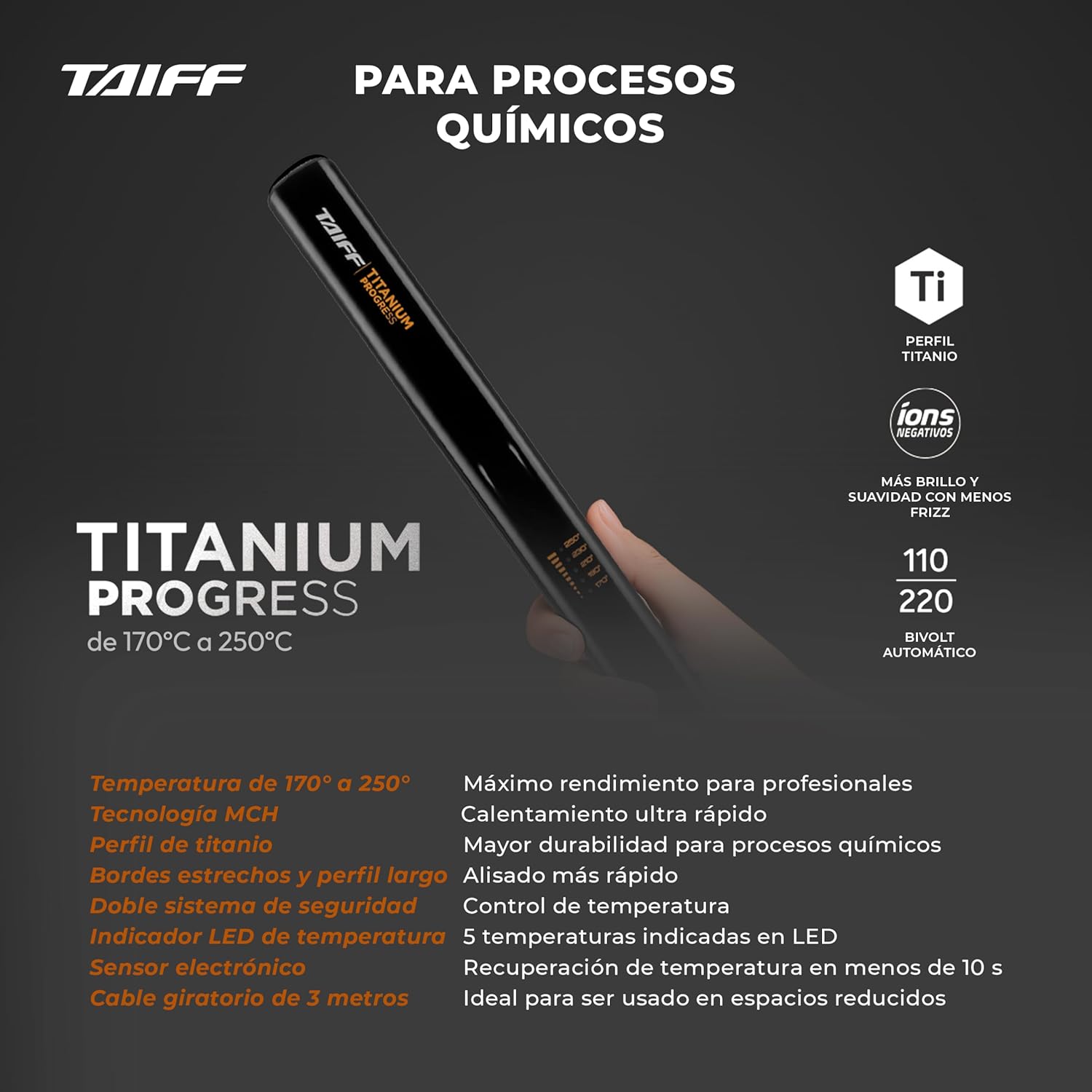 TAIFF PROFESSIONAL TITANIUM PROGRESS 1in – Ultra Panama